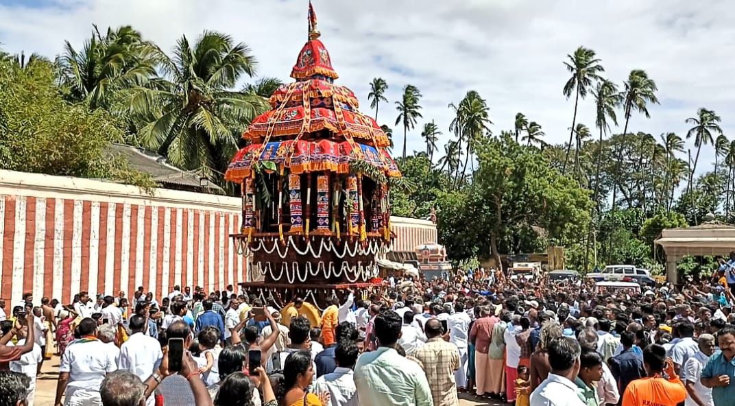 இலஞ்சி குமாரர் கோவில் புதிய தேர் வெள்ளோட்டம் – Seithi Saral